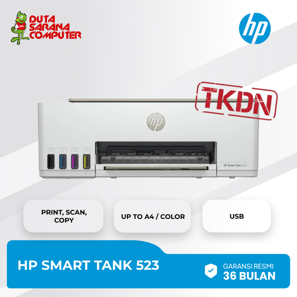 Jual HP Smart Tank 523 TKDN Print Scan Copy | Shopee Indonesia