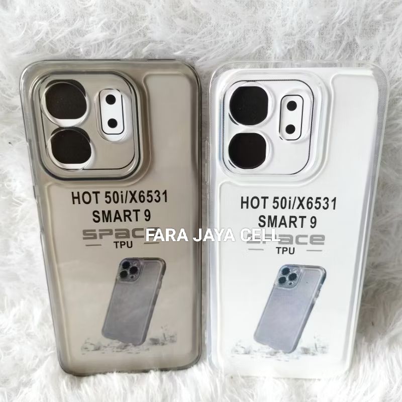 Jual Soft Case Original Space Bening infinix Hot 50i X653/Smart 9 Casing Transparan Pelindung ...