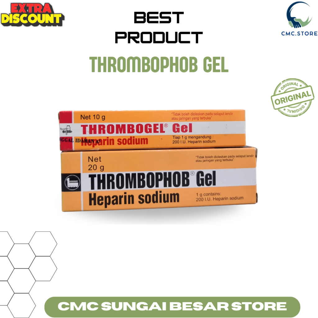 Jual Thrombophob Gel untuk Bengkak dan Memar | Shopee Indonesia