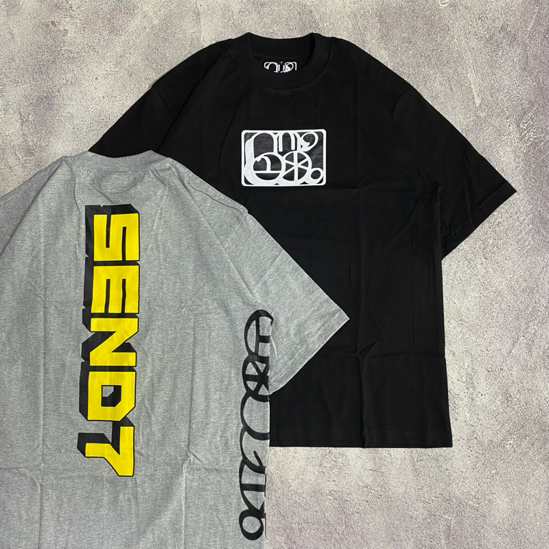 Jual SEND7 - S7 BLACK YELLOW STICKER TS | Shopee Indonesia