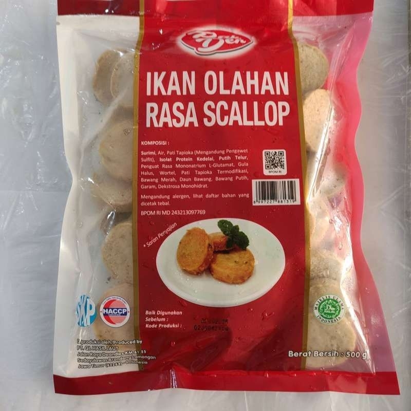 Jual PAKDEN SCALLOP 500GR | Shopee Indonesia