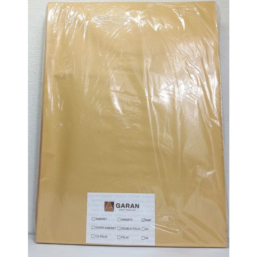 Jual Amplop Coklat Map - 40 cm X 29 cm 1 Pack ( 100 Lembar ) | Shopee ...