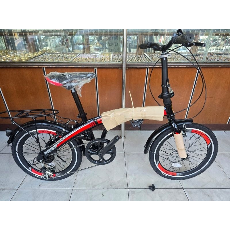 Jual SEPEDA LIPAT 20 PHOENIX OPERAN 7 SPEED REM V BRAKE ADA BONCENGAN ...