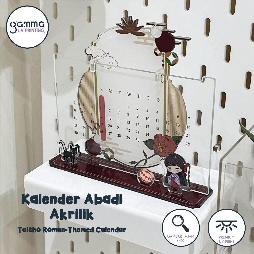 Jual Kalender Abadi Sepanjang Masa / Eternal Calendar Arkilik UV PRINT ...