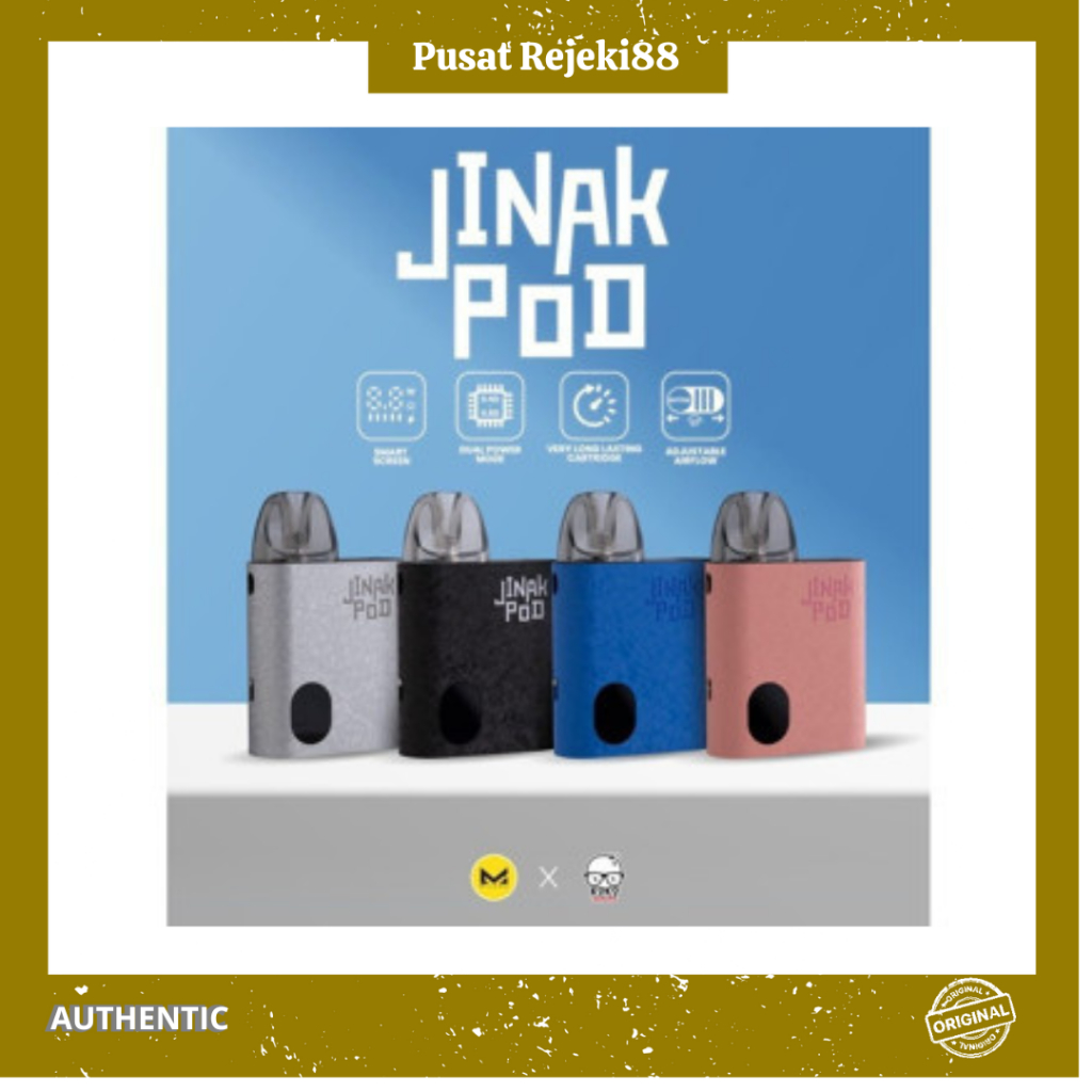 Jual Device Jinak Pod Kit 800mAh By Coil Gear x Sarang Vapers x Mildos ...