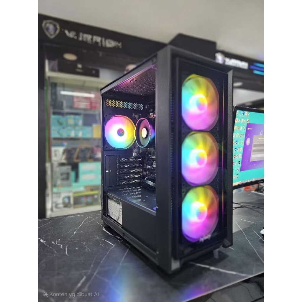 Jual PC Gaming Intel Core i3 12100F | RTX 3050 8GB DDR6 | Editing Video ...