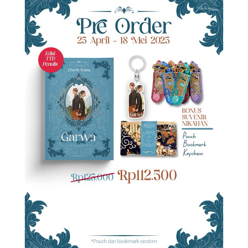 Jual Pre Order Novel - GARWA - Cheris Ivana - Falcon Publishing ...