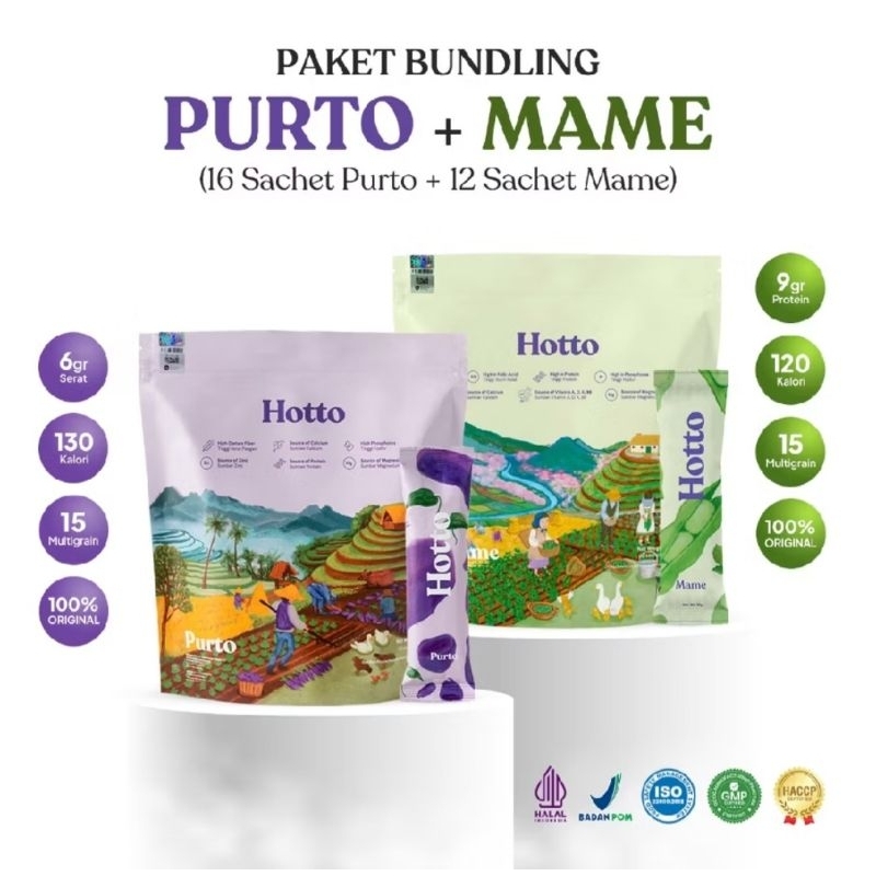 Jual [100% ORIGINAL] HOTTO PURTO / HOTTO MAME MULTIGRAIN (EXPIRED 2027 ...