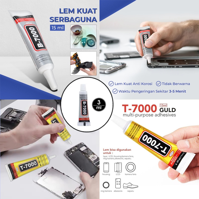 Jual Lem LCD Touchscreen HP Serbaguna B7000 T7000 Perekat Multifungsi ...