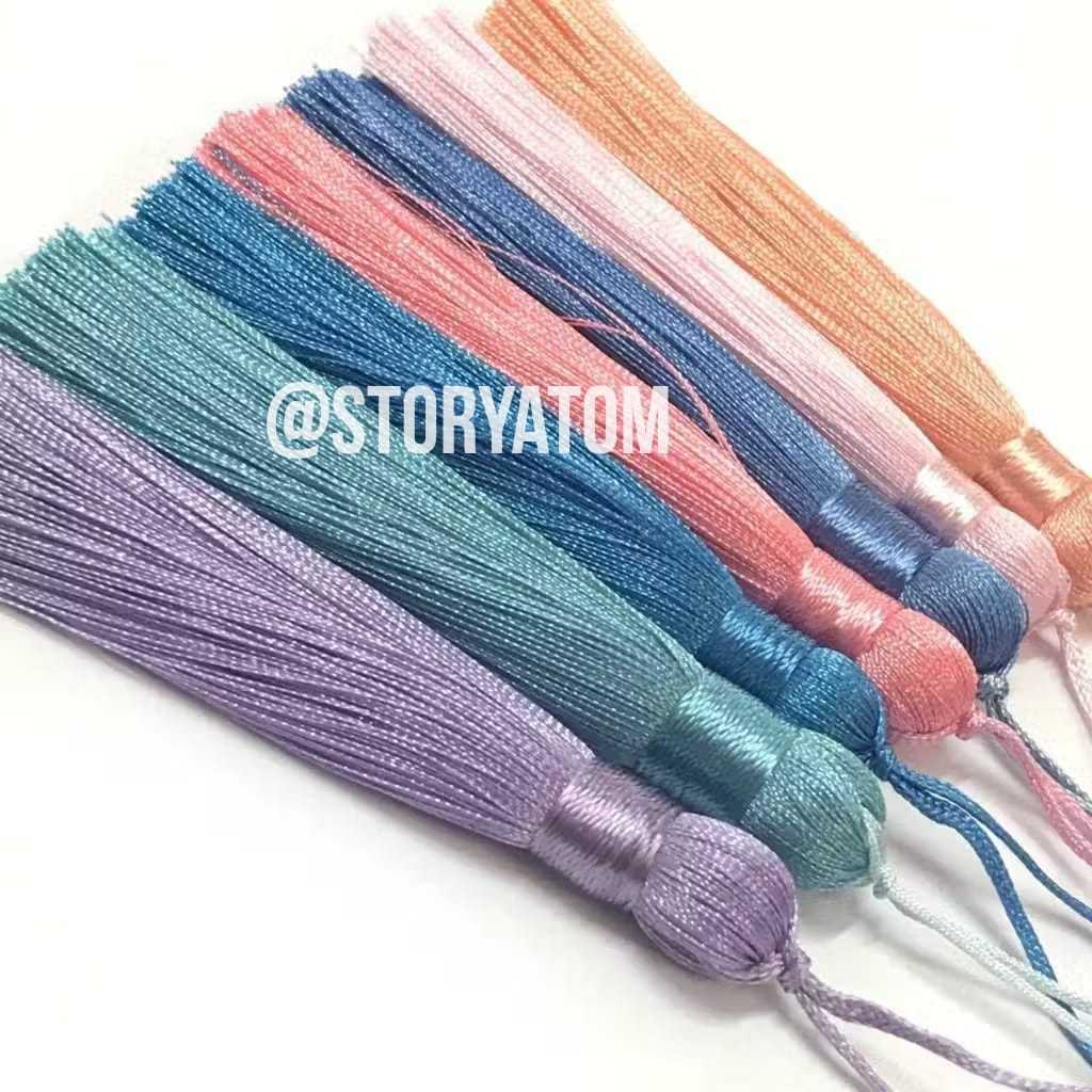 Jual PER 1 BIJI - TASEL RUMBAI/TASEL RUMBAI /TASEL HIJAB/TASEL KERUDUNG ...