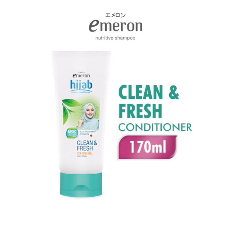 Jual Emeron Conditioner Hijab Clean & Fresh 170 ML | Shopee Indonesia