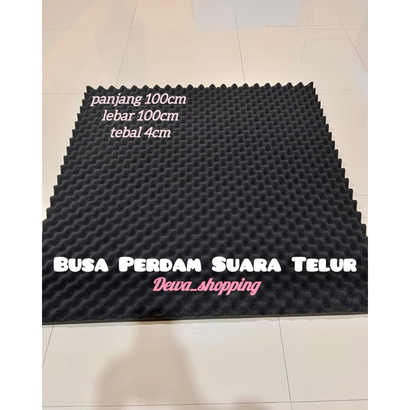 Jual Busa Peredam Suara Telur (Ukuran 100x100x4cm ) | Shopee Indonesia