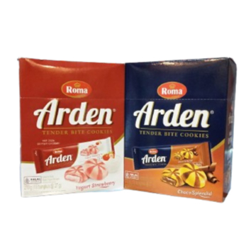 Jual Roma Arden Box - Netto 10 bks x 30 gr 3 Varian Rasa (Cokelat/Keju ...