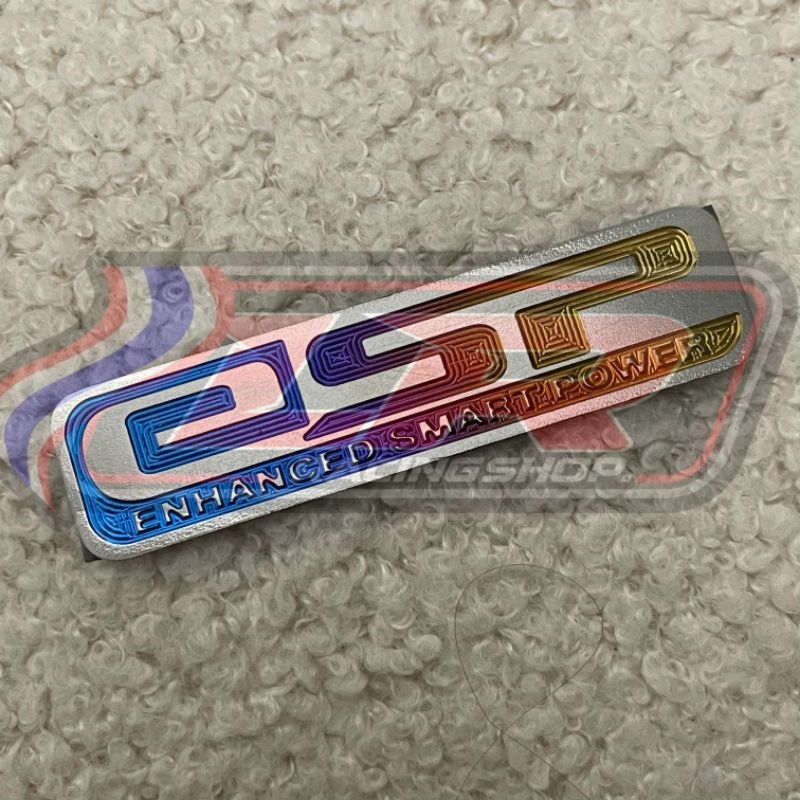 Jual emblem eblem titanium logo ESP box filter honda original vietnam ...