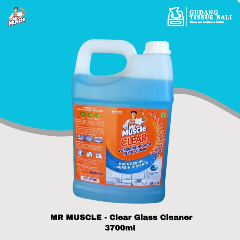 Jual Mr Muscle - Cairan Pembersih Kaca/Glass Cleaner - 3700ml | Shopee ...