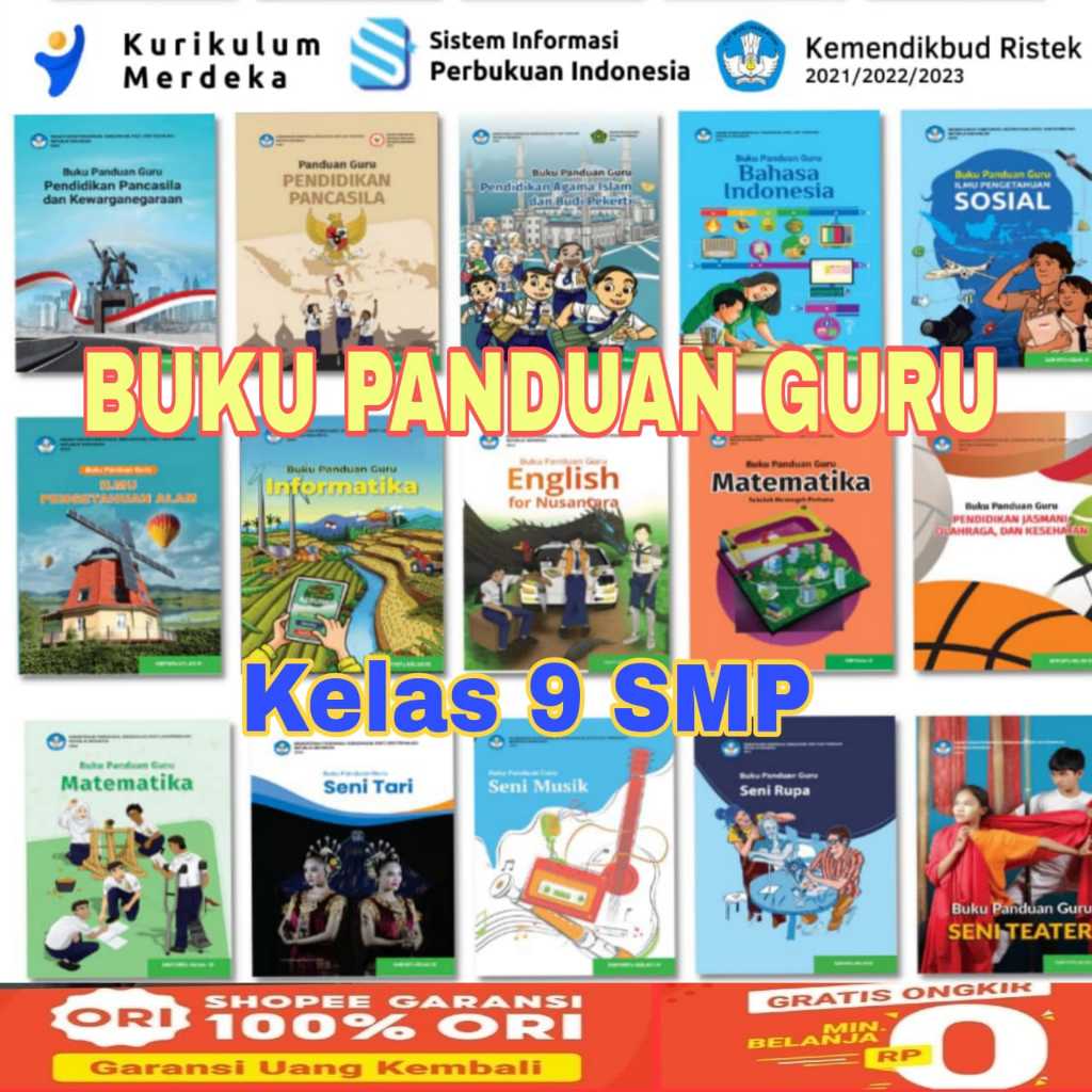 Jual Buku Panduan Guru / Buku Guru SMP / MTS Kelas 9 Kurikulum Merdeka | Shopee Indonesia