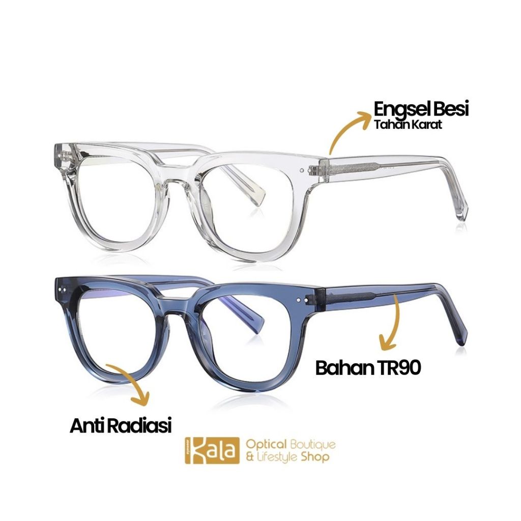 Jual Leonard - Frame Kacamata Minus Pria Wanita | Shopee Indonesia