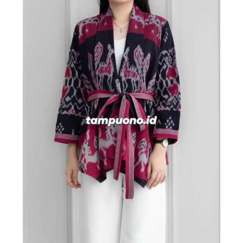 Jual BLAZER TENUN SUMBA - BLAZER TENUN MOTIF SUMBA - BLAZER PREMIUM ...