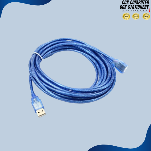Jual Kabel USB Extension 1.5M 3 meter 5m 10m Male To Female 1.5 Meter USB Extention | Shopee ...
