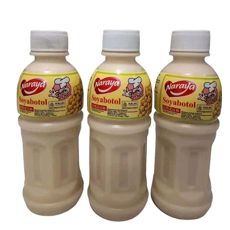 Jual Naraya Soya Botol Minuman Susu kedelai 220 Ml | Shopee Indonesia