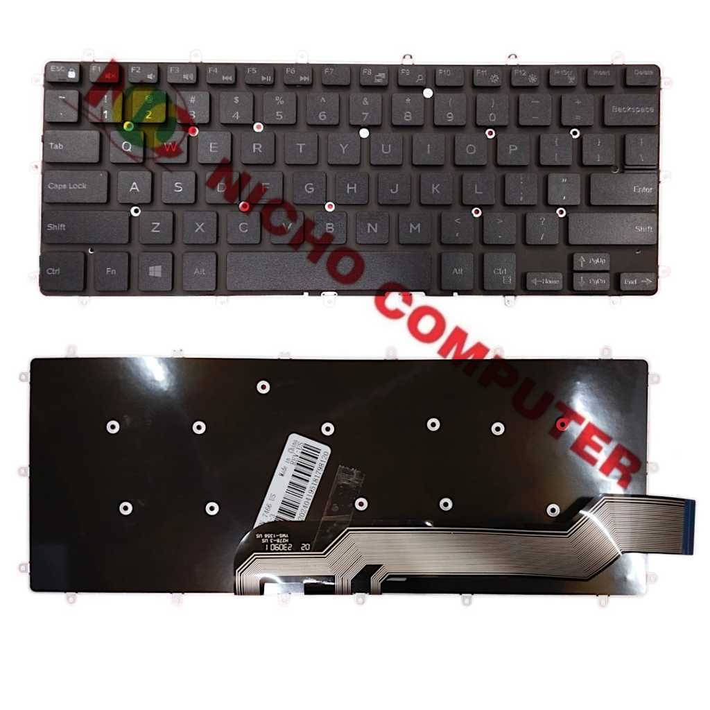 Jual Keyboard Laptop Dell Latitude 3490 E3490 3480 L3490 14-7000 ...