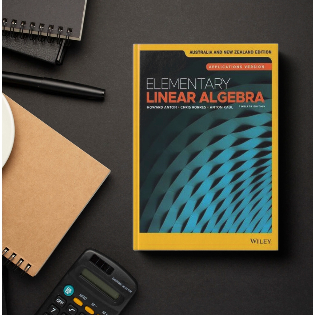 Jual Elementary Linear Algebra Applications Version - Howard Anton ...