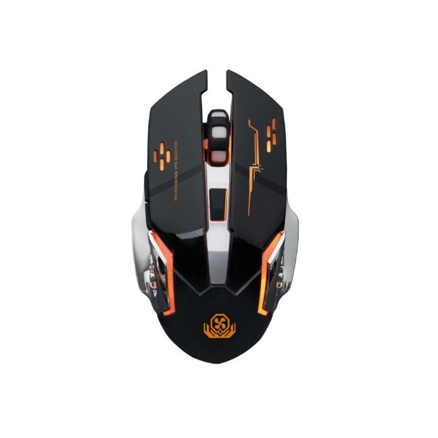 Jual Quinton mouse gaming wireless T2 rehargeable led RGB 6 button ...
