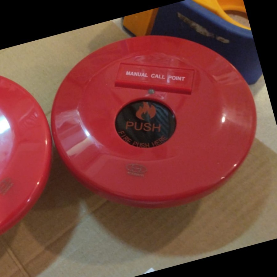 Jual Push Button Manual Call Point Hooseki HS-FP1 Fire Alarm Tanpa Base | Shopee Indonesia