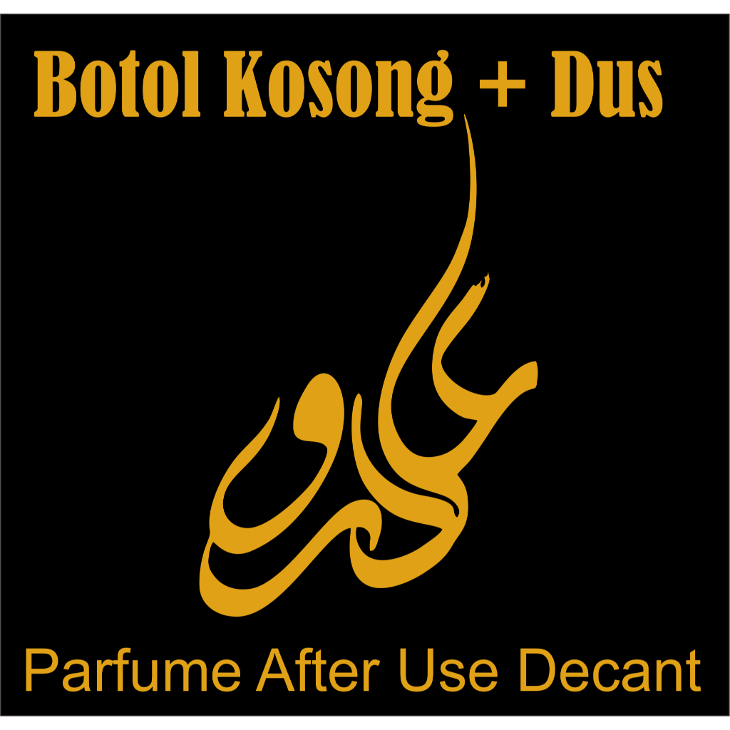 Jual (botol kosong sisa decant parfume ) Botol Parfume + Box parfume ...