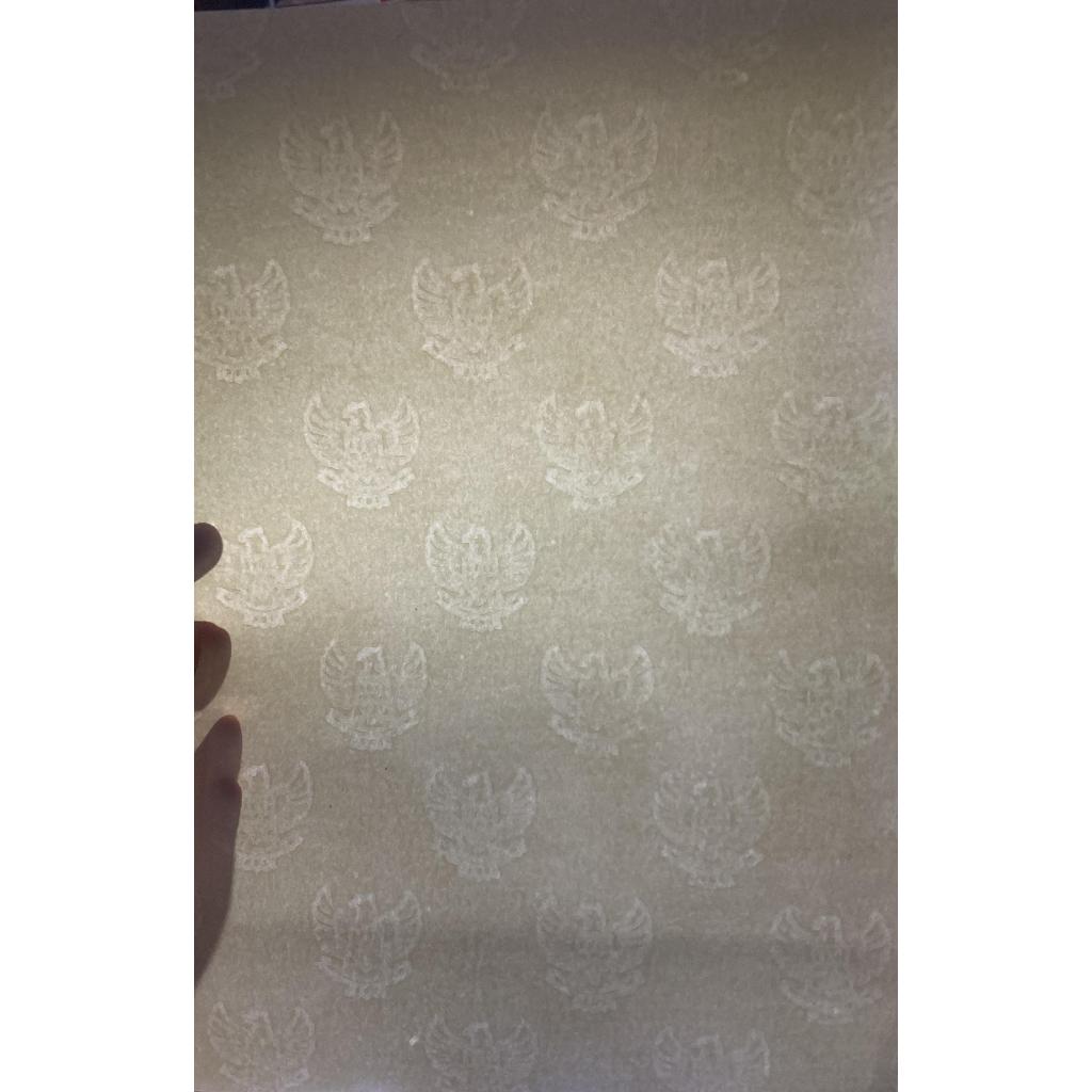Jual Kertas GARUDA BANYAK utk Ijz / Piagam - Watermark Paper | Shopee ...