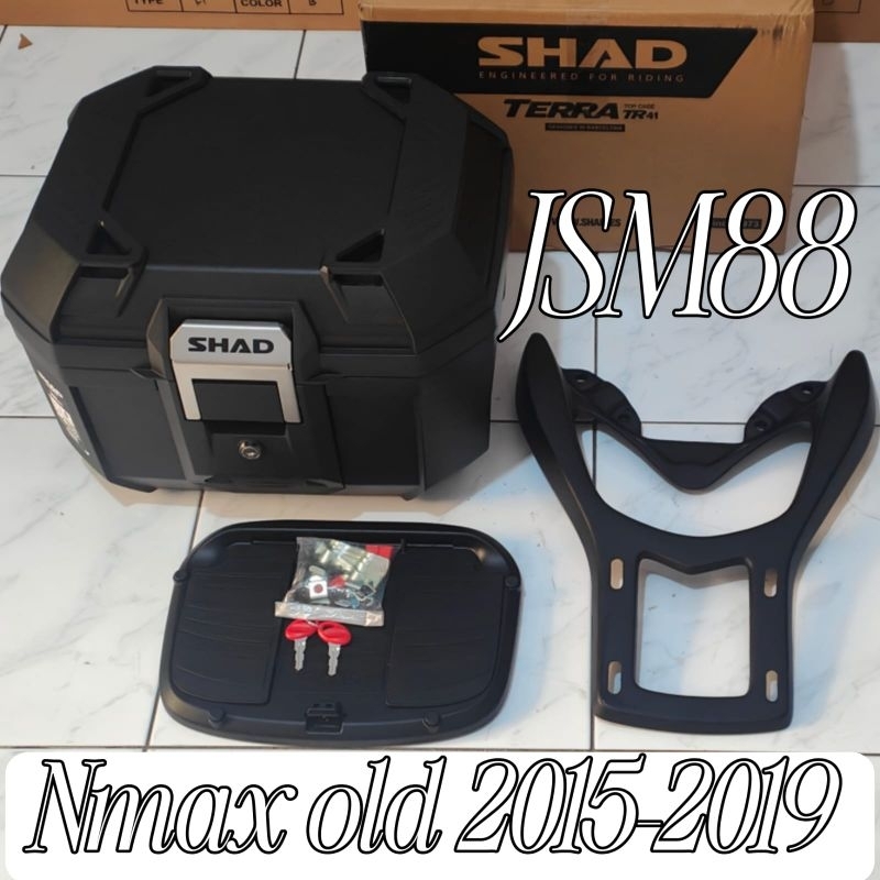 Jual Paketan Box Shad Terra Tr41 Tr 41 Plus Box Bracket Breket Box Nmax ...