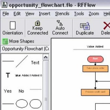 Jual RF Flowchart 5 for drawing various graphs | Shopee Indonesia