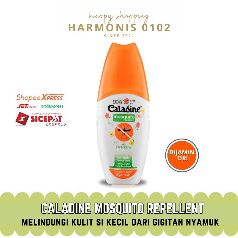Jual Caladine Mosquito Repellent 100 ml Lotion Anak Penolak Nyamuk Melindungi Dari Gigitan ...