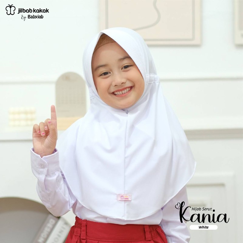 Jual Hijab Kania by Jilbab Kakak | Bergo Anak Kerudung Sekolah SD SMP 6 - 12 Tahun Jersey ...