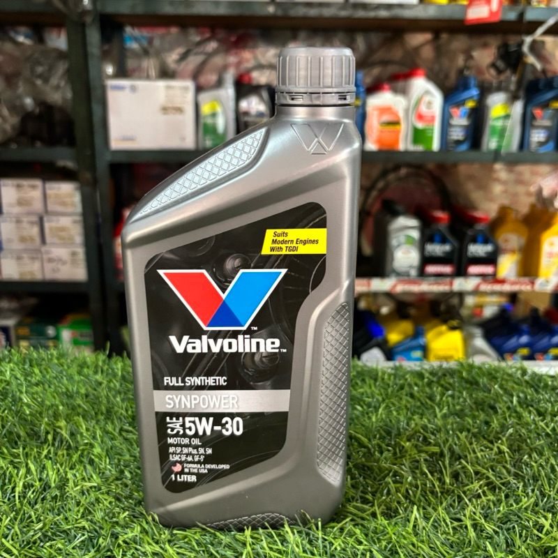 Jual OLI VALVOLINE FULL SYNTHETIC SYNPOWER SAE 5W-30 API SP SN PLUS ILSAC GF-6A 100% ORIGINAL 1L ...