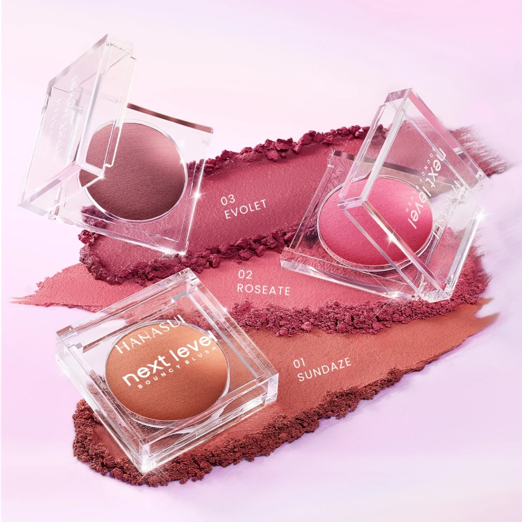 Jual Hanasui Next Level Bouncy Blush | Shopee Indonesia