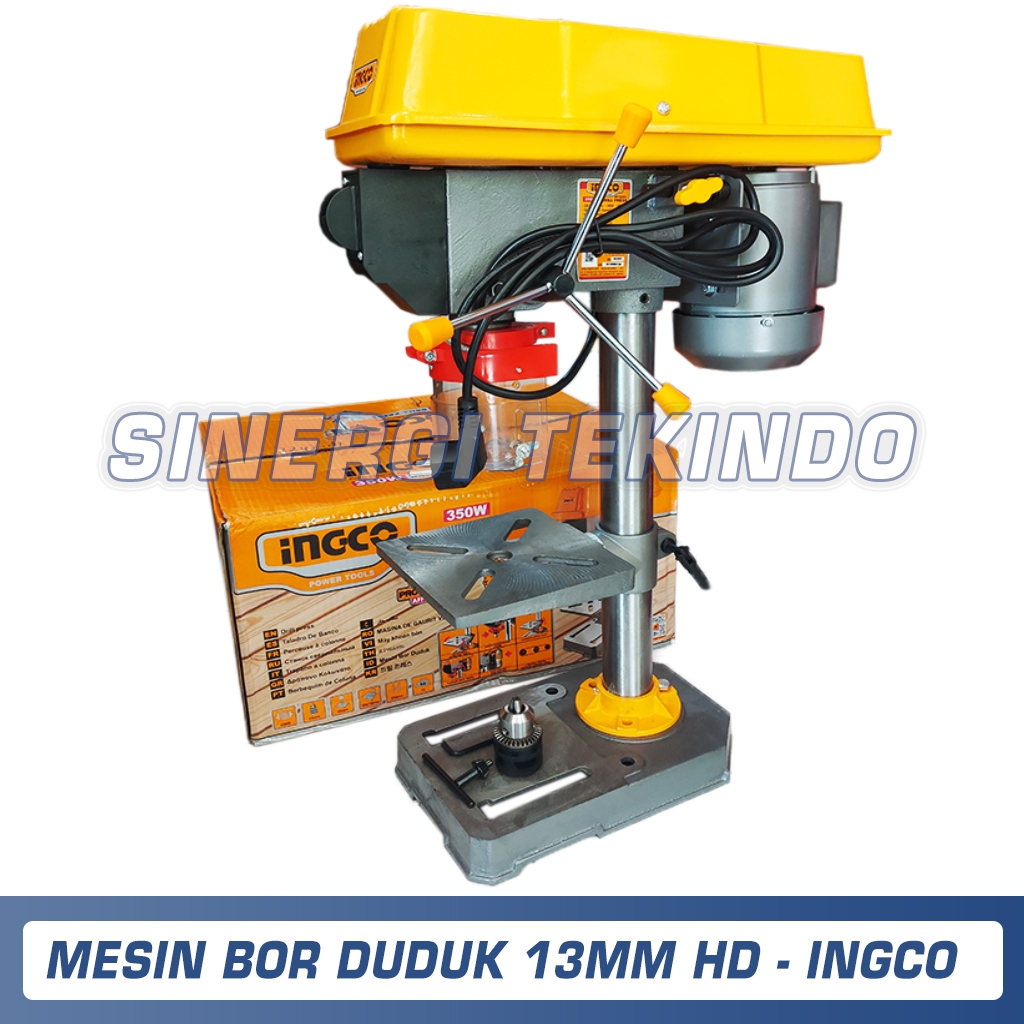 Jual Mesin Bor Duduk 13MM - INGCO Super Bench Drill Press 13 MM 350 Watt [13MM] | Shopee Indonesia