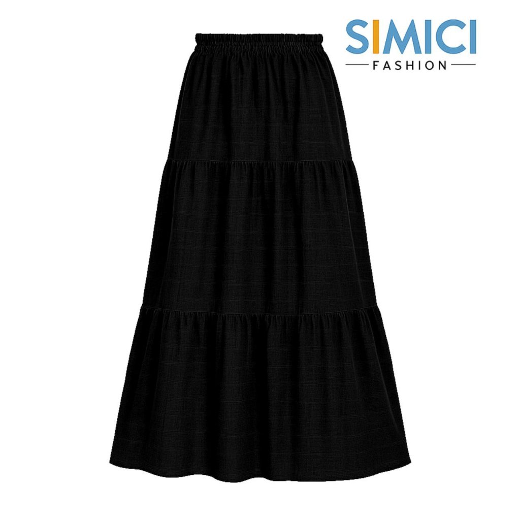 Jual Simici Ruffle Skirt - Rok Umpak - Rok Muslim Wanita - Rok Layer ...