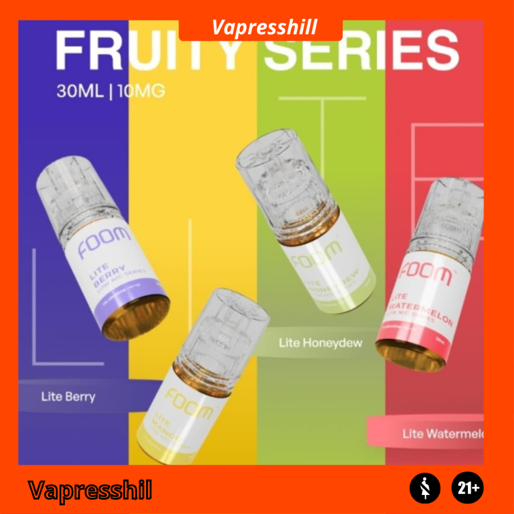 Jual FOOM LITE FRUITY SERIES PODS FRIENDLY 10MG 30ML BY FOOM LAB ...