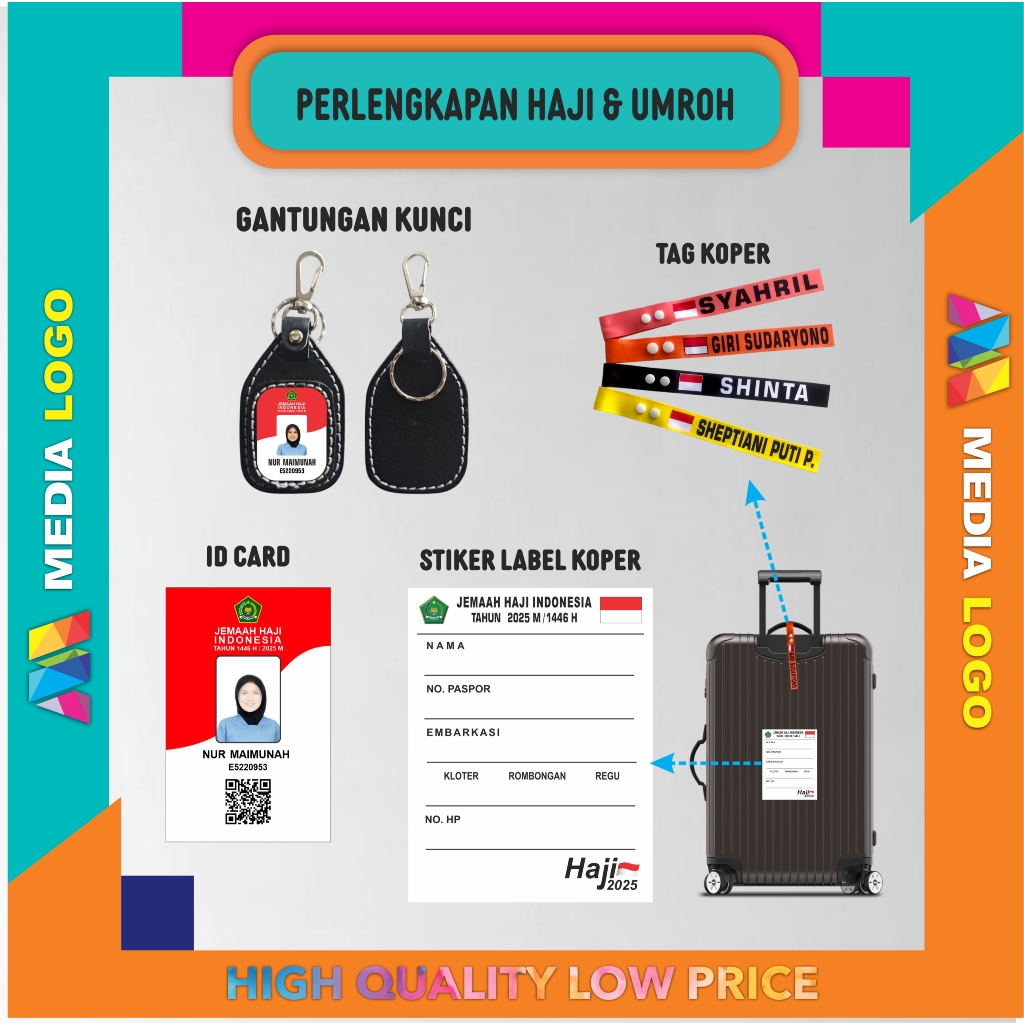 Jual STIKER LABEL KOPER & TAS JEMAAH HAJI dan UMROH | Shopee Indonesia