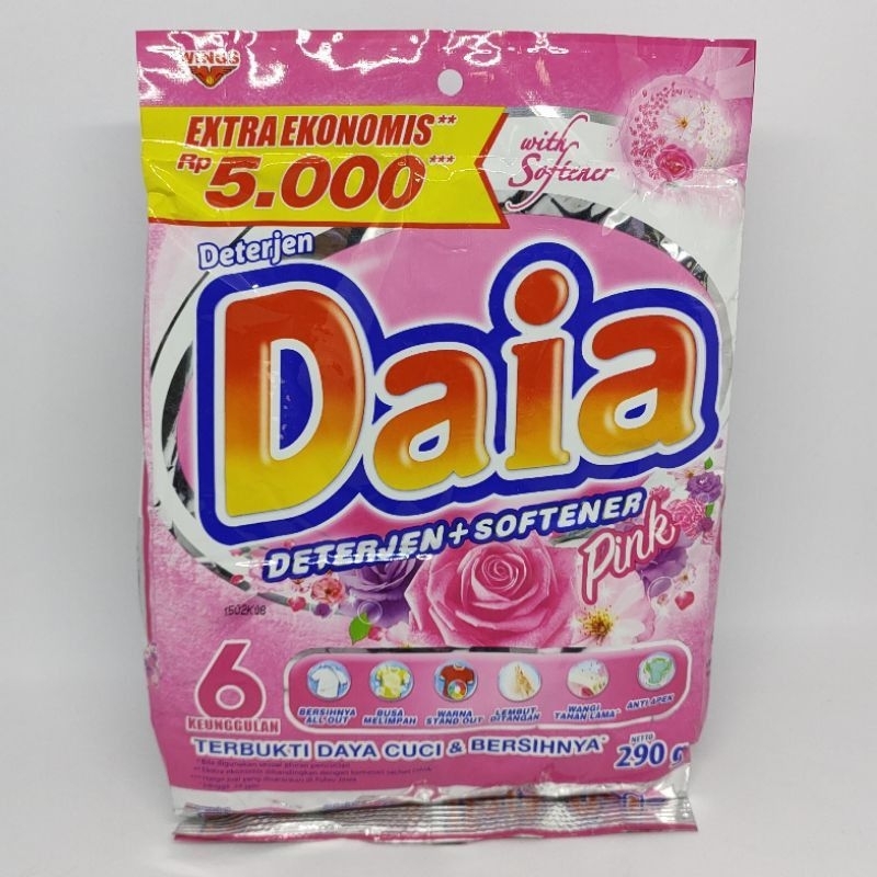 Jual DAIA detergent bubuk kemasan 5000 an | Shopee Indonesia