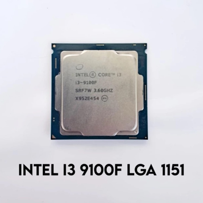 Jual PROCESOR INTEL CORE I3 9100F GEN 9 LGA 1151 | Shopee Indonesia