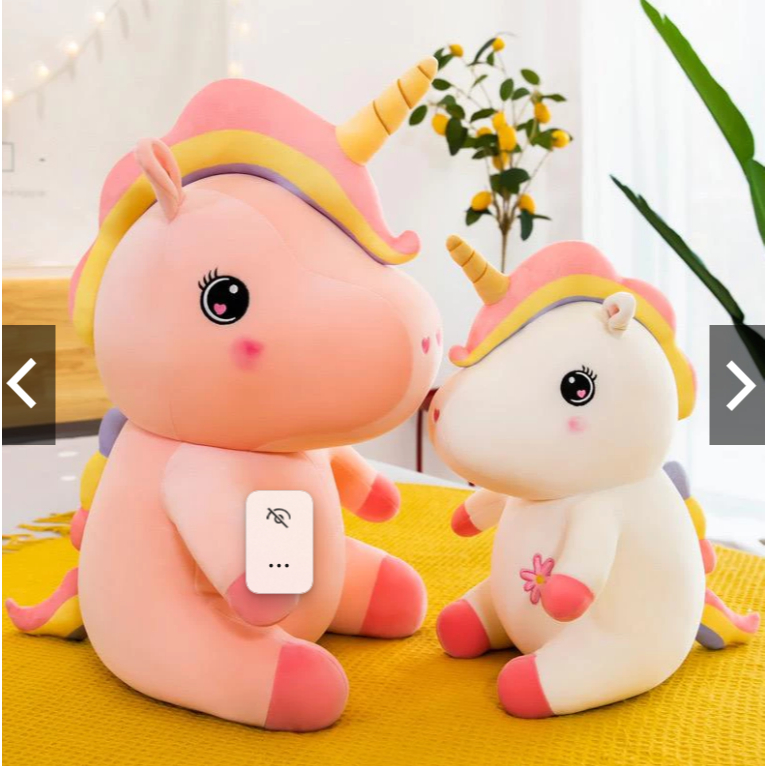 Jual BONEKA UNICORN PINK LUCU MY LITTLE PONY WHITE BONEKA KUDA PONI ...