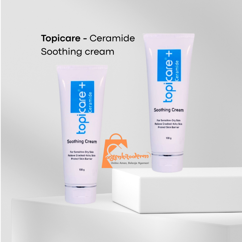 Jual SDM -TOPICARE + ceramide 100 gram SOOTHING CREAM / SDM - TOPICARE ...