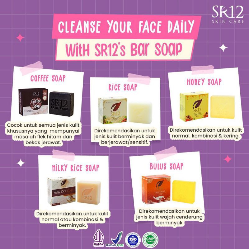 Jual SABUN WAJAH BATANG SR12 / Bulus soap SR12 / Coffee Soap SR12 ...
