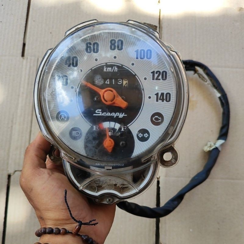 Jual SPEEDOMETER KILOMETER SET COVER SCOOPY FI 2015-2016 original K16 ...