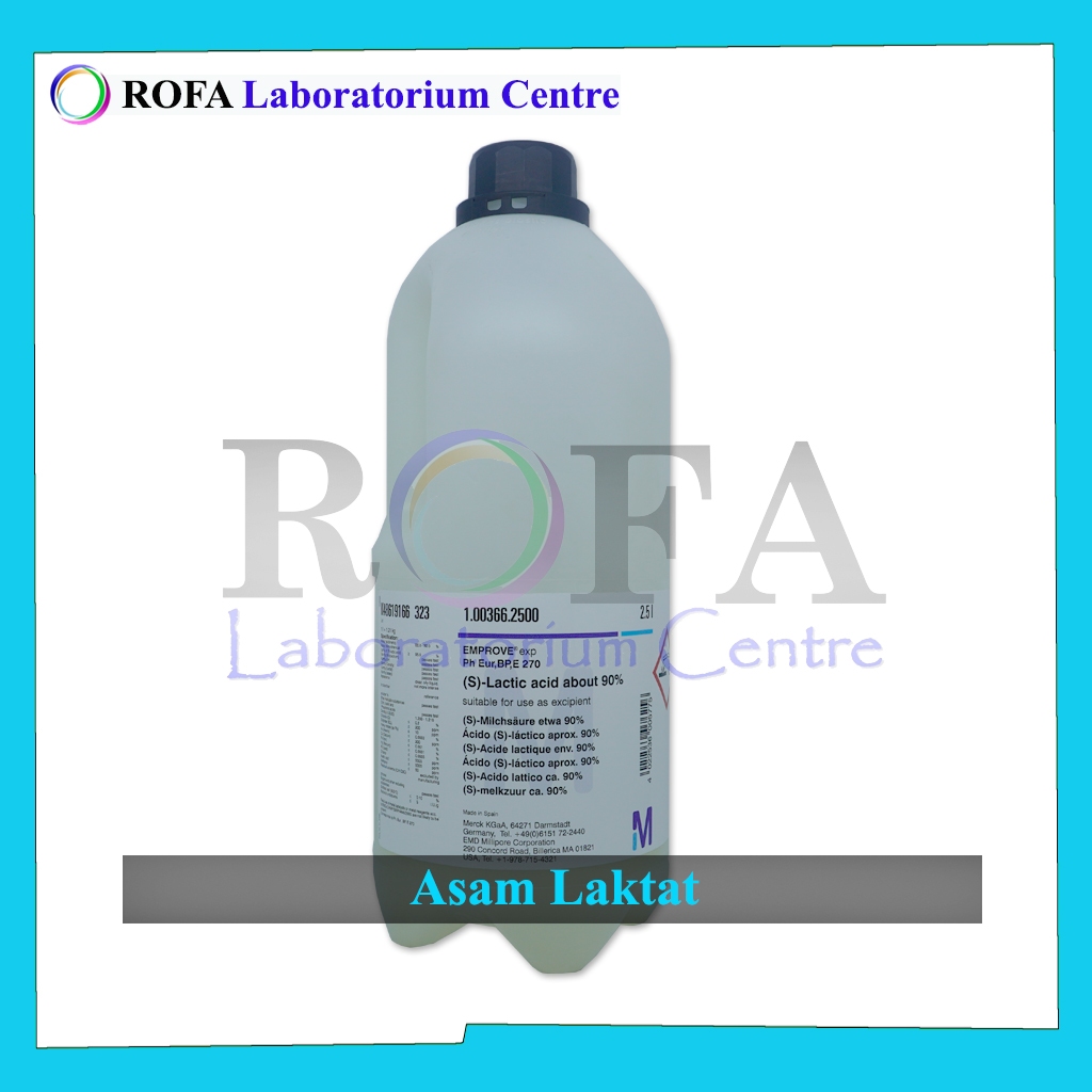 Jual Asam Laktat / Lactic Acid / C3H6O3 Pro Analisis Eceran 100 mL ...