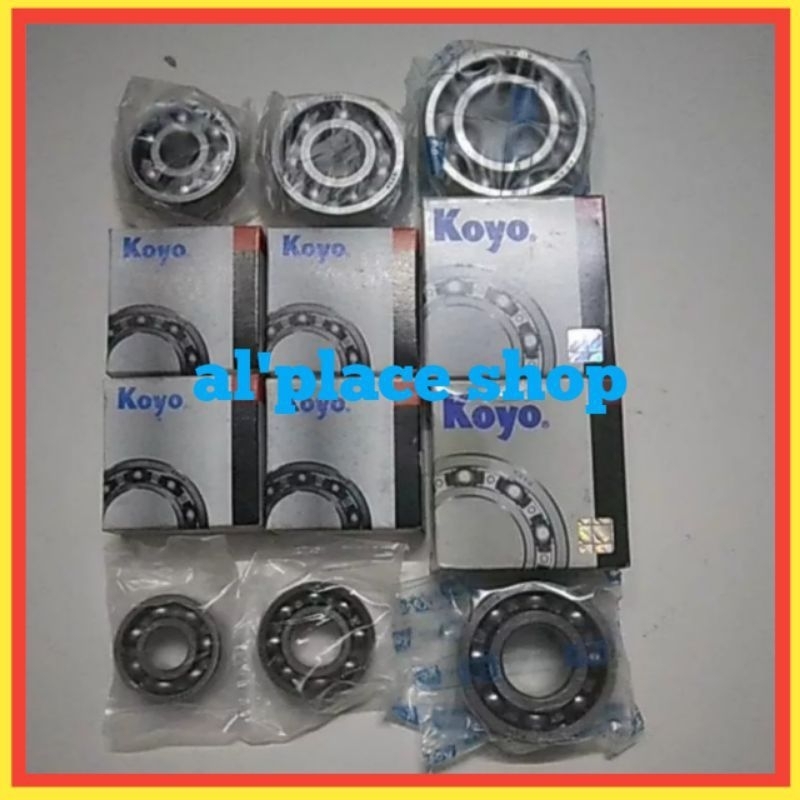 Jual lahar laher bearing gearbox rasio set vario 125 150 PCX 125 Original koyo japan (isi 6pcs ...