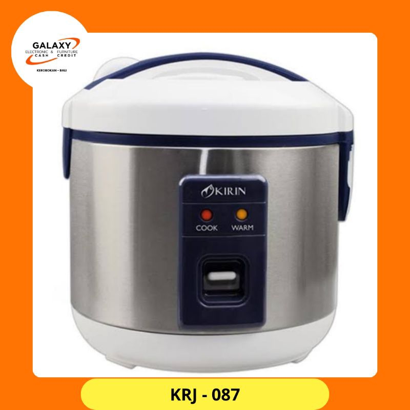 Jual Magic Com Rice Cooker KIRIN KRC-087 1LITER | Shopee Indonesia