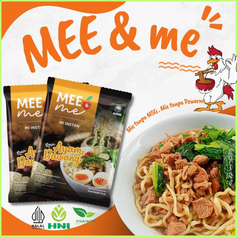 Jual MEE & Me HNI Mie instan non MSG tanpa pewarna | Shopee Indonesia